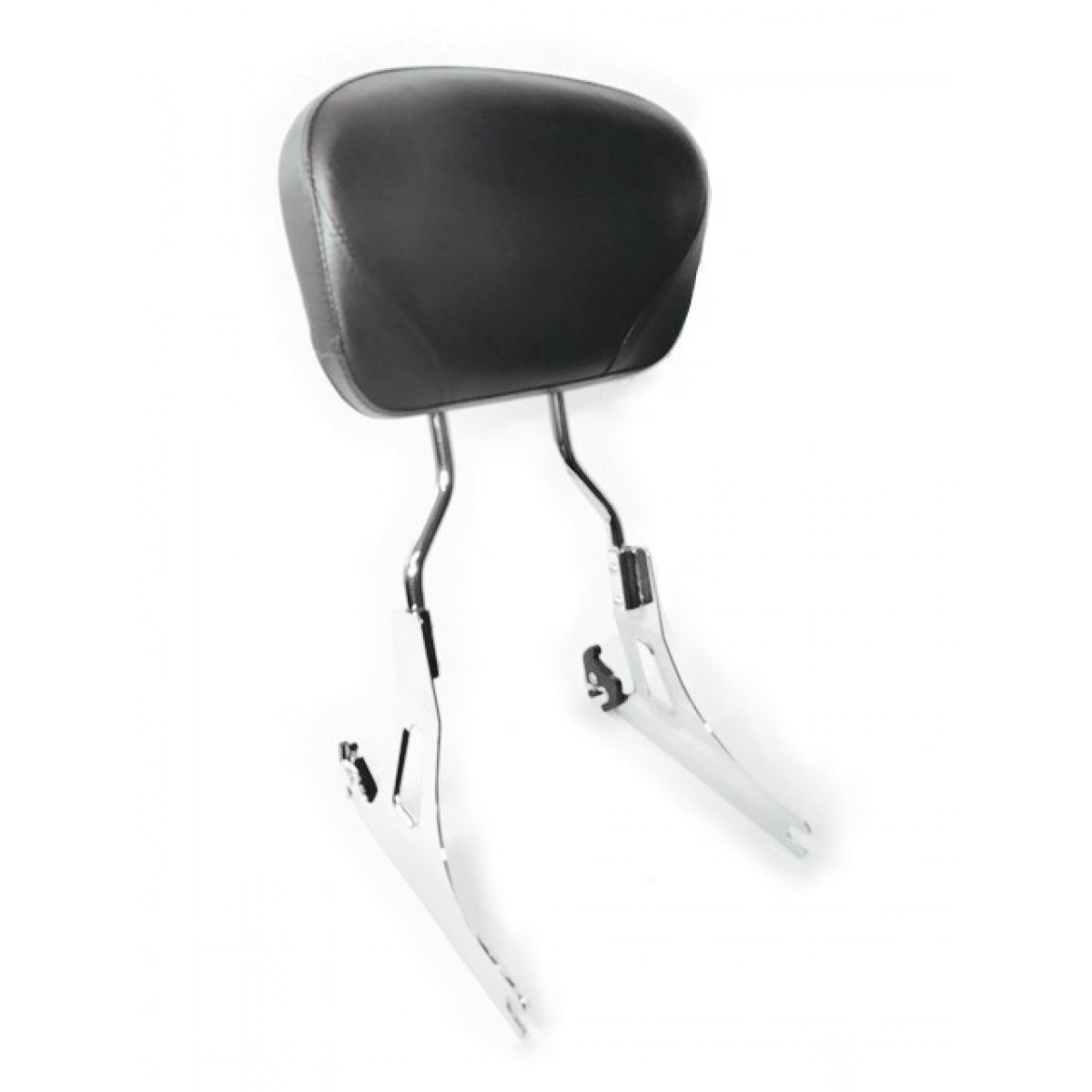 Quick-Release Tall Dyna Backrest-Chrome